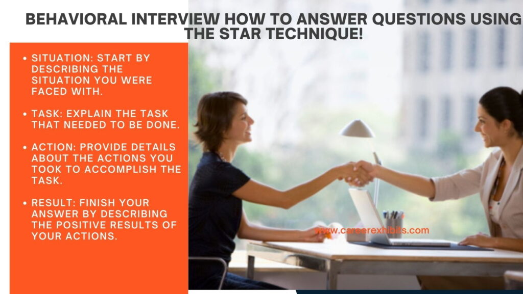 Behavioral Interview – How to Answer Questions Using the Star Technique ...